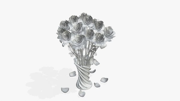 modelo 3d Ramo de rosas rojas - TurboSquid 1806216