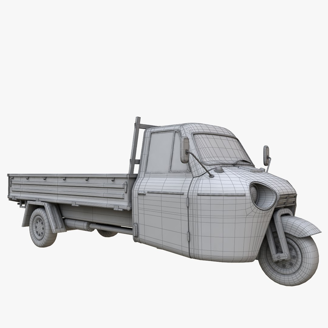 3D Model Wheeler Car - TurboSquid 1224800