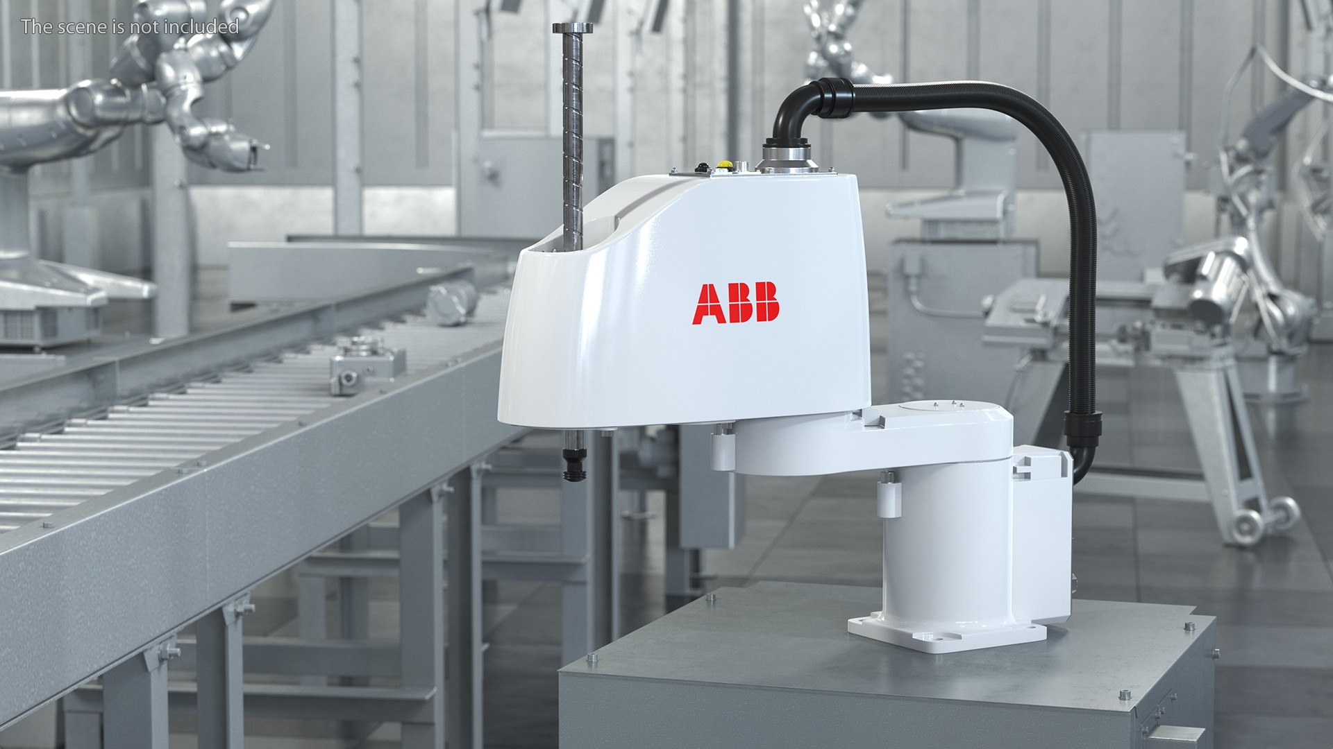 ABB IRB 910SC Industrial Robot Arm 3D - TurboSquid 1808619