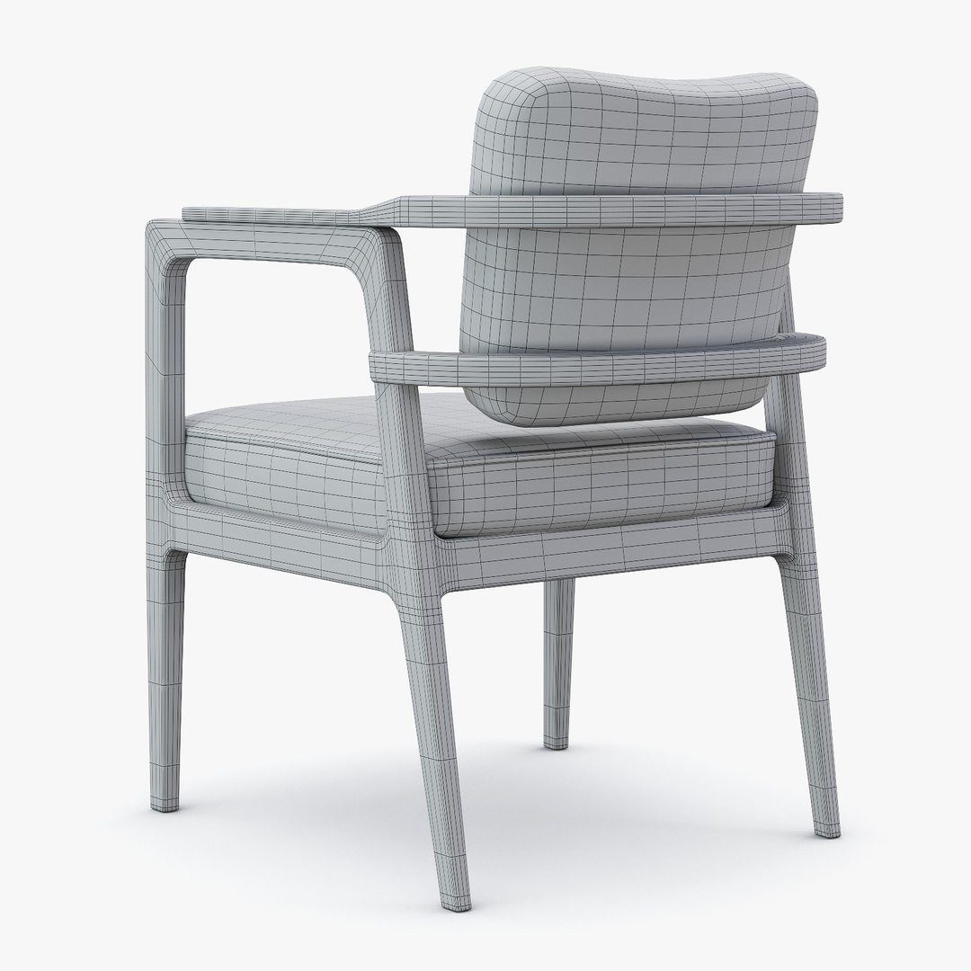 JLC - Tanah Chair 3D Model - TurboSquid 1880455