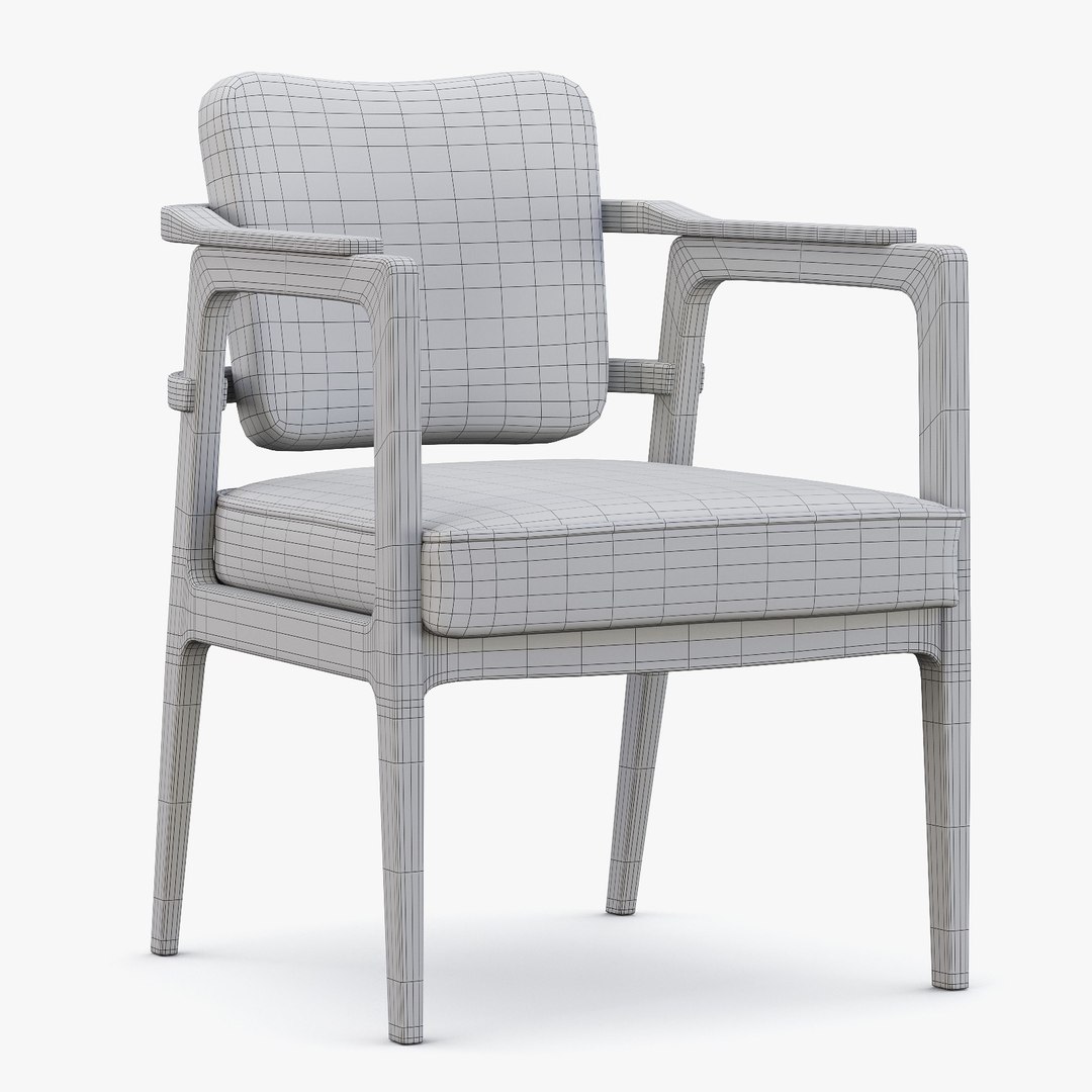 JLC - Tanah Chair 3D Model - TurboSquid 1880455