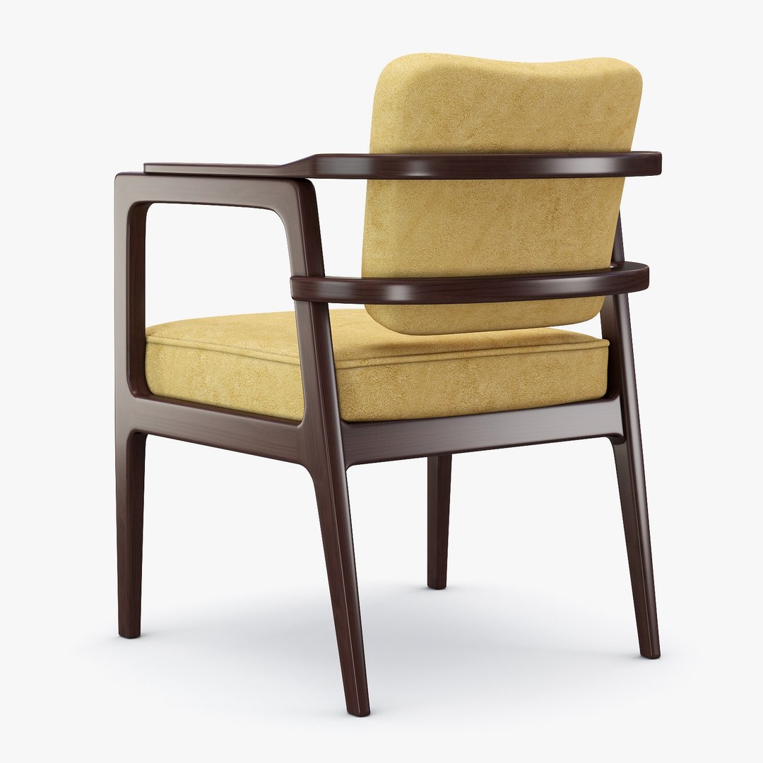 JLC - Tanah Chair 3D Model - TurboSquid 1880455