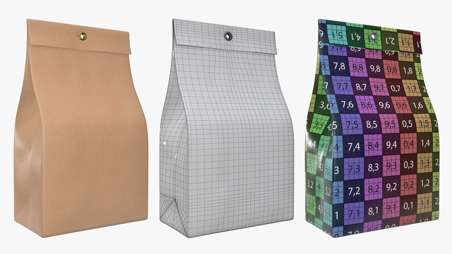 3D Paper Package Craft - TurboSquid 1500309