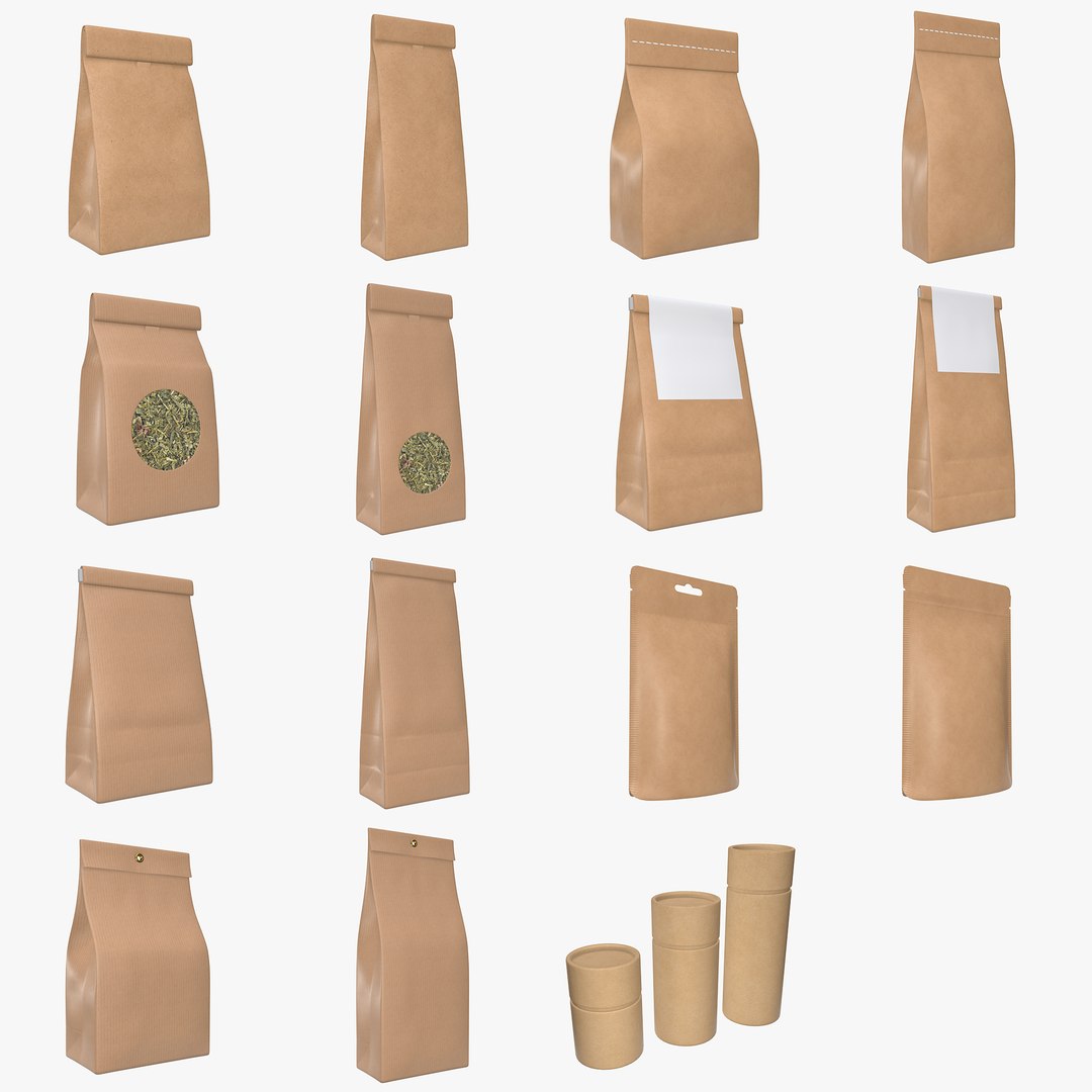 3D Paper Package Craft - TurboSquid 1500309