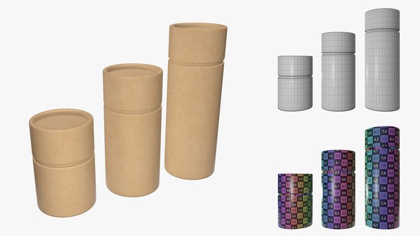 공예 종이 패키지 3D 모델 - TurboSquid 1500309