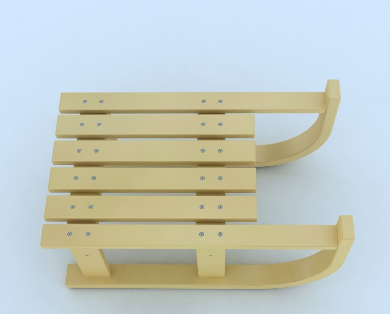 Sled 3d Model