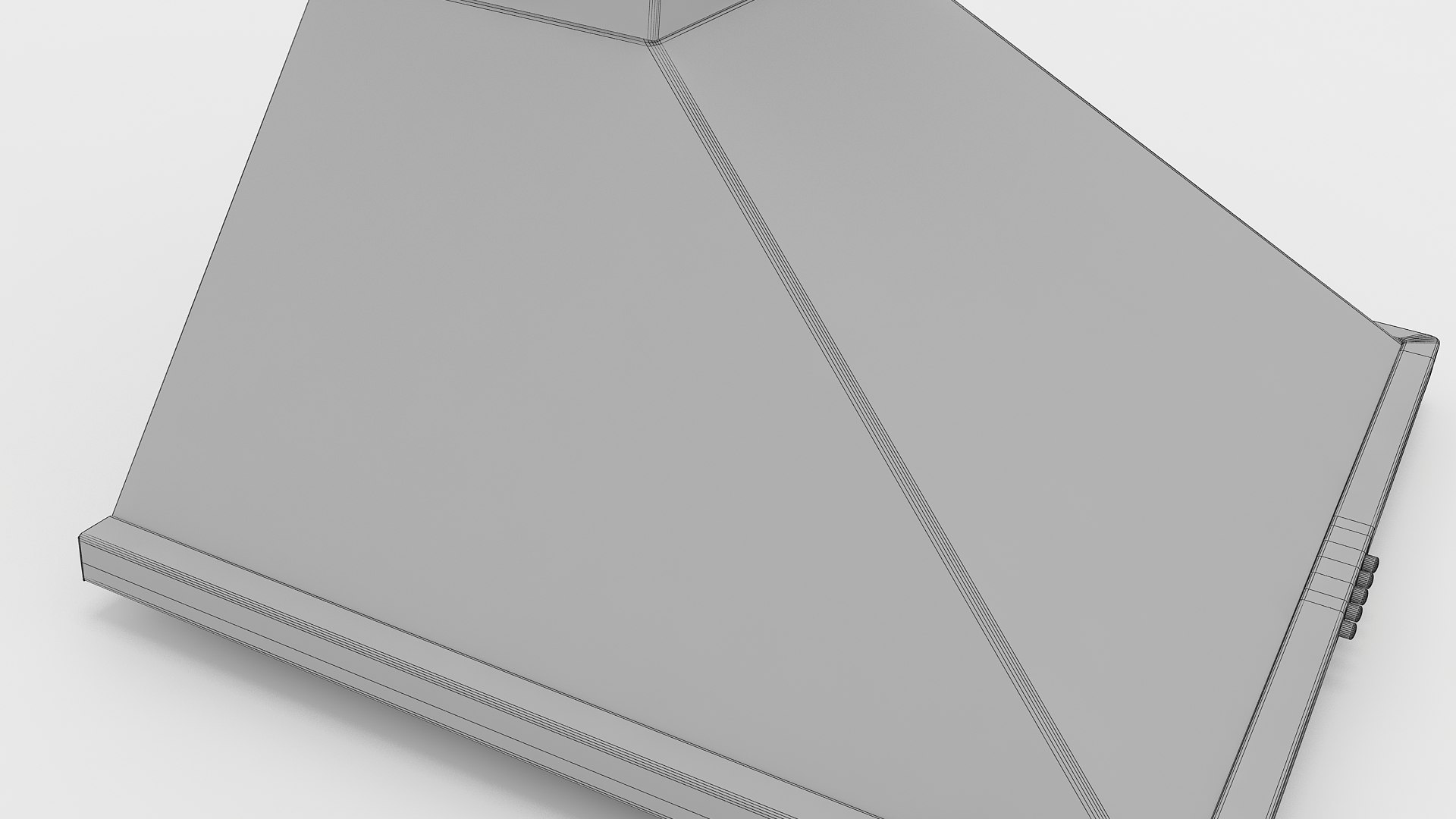 Hood Modeled 3D Model - TurboSquid 1490217