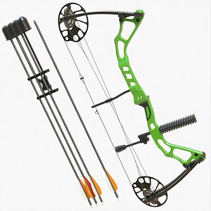 Download Free & Premium Compound Bow 3D Models | TurboSquid