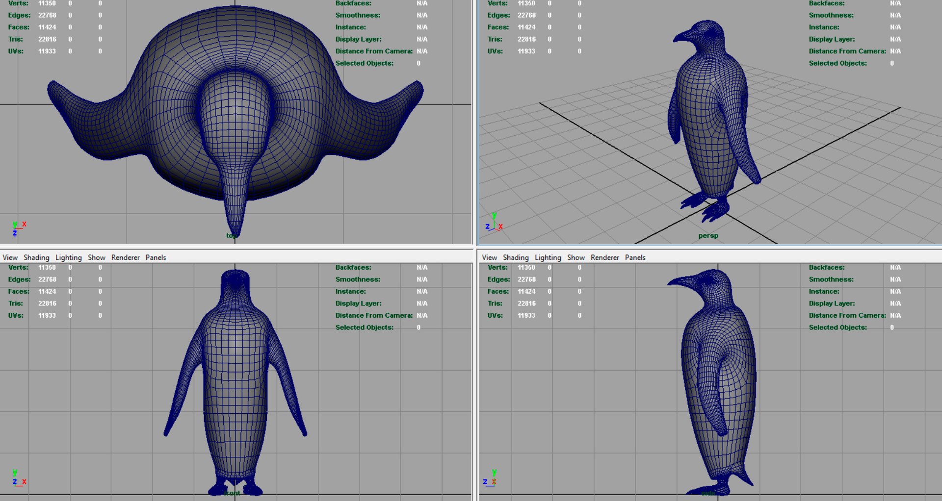 Penguin animal 3D model - TurboSquid 1372094
