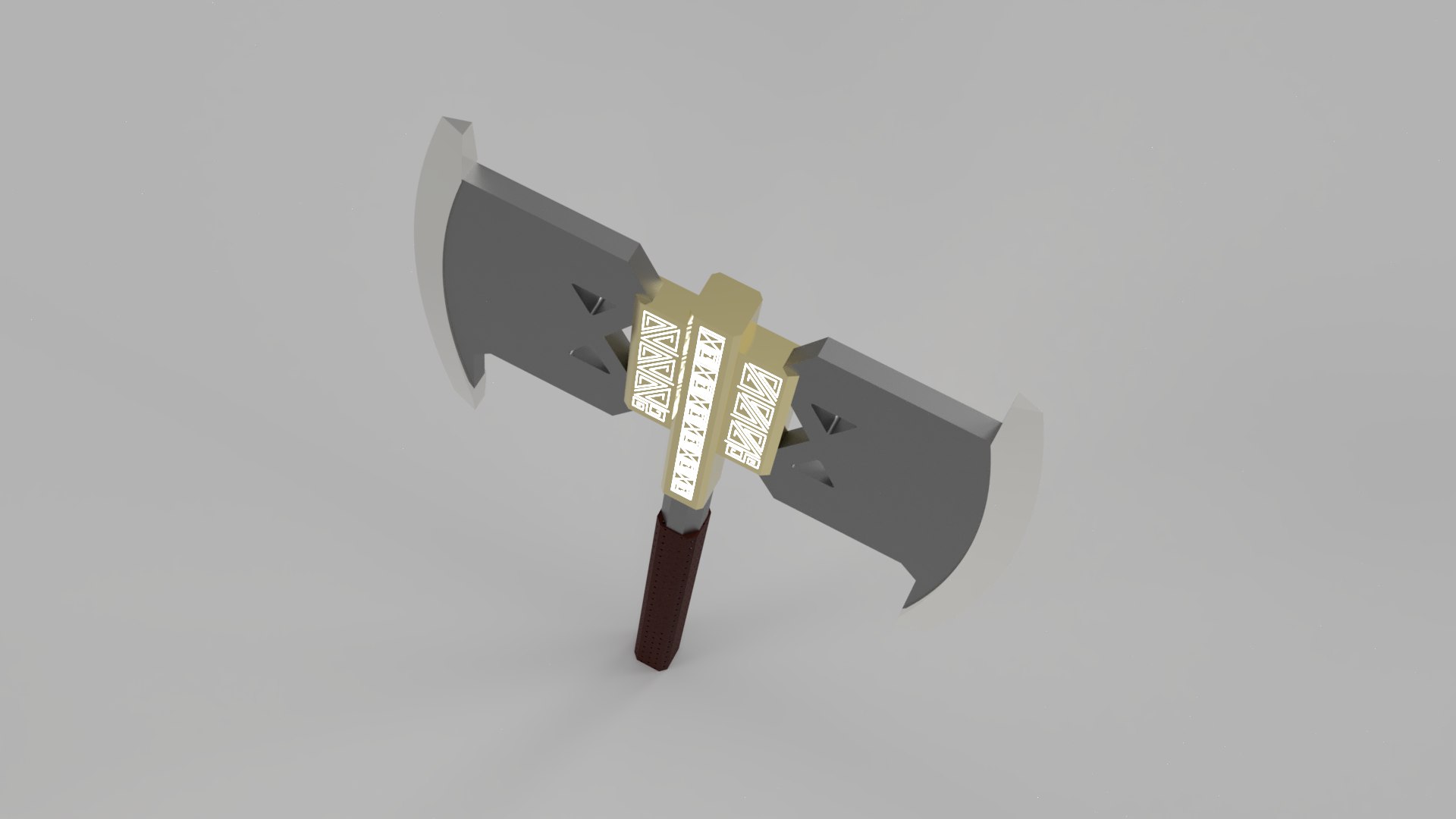 3D Dwarf Battle Axe - Cosplay Replica - TurboSquid 1788263
