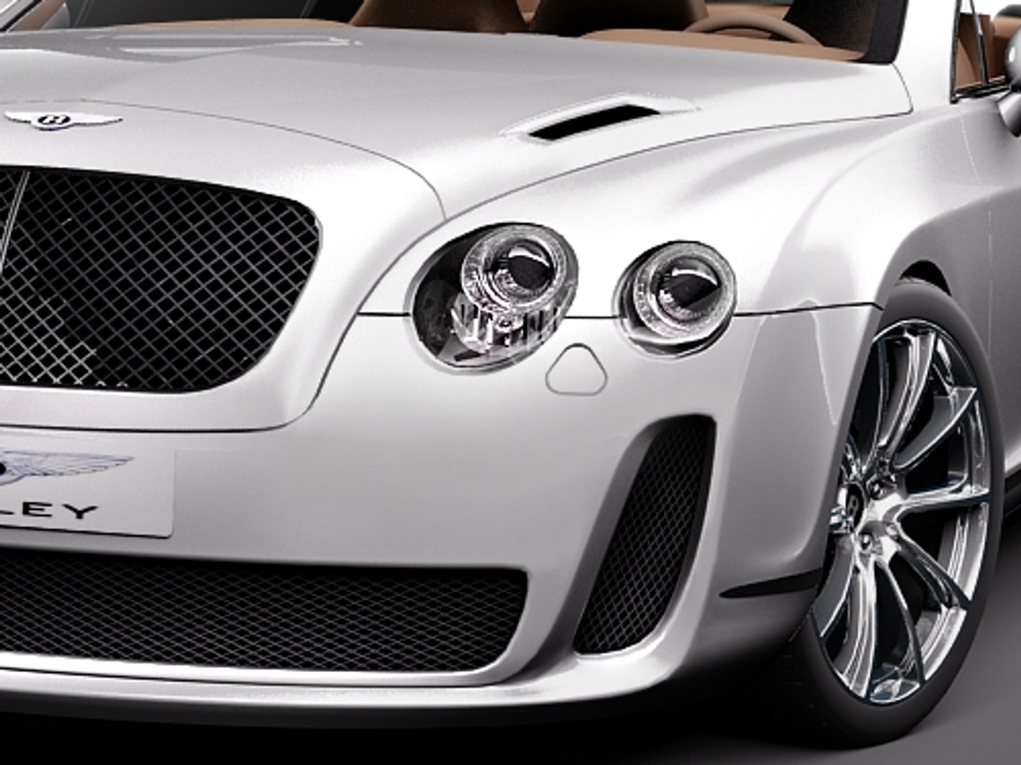 3d bentley continental supersport 2010