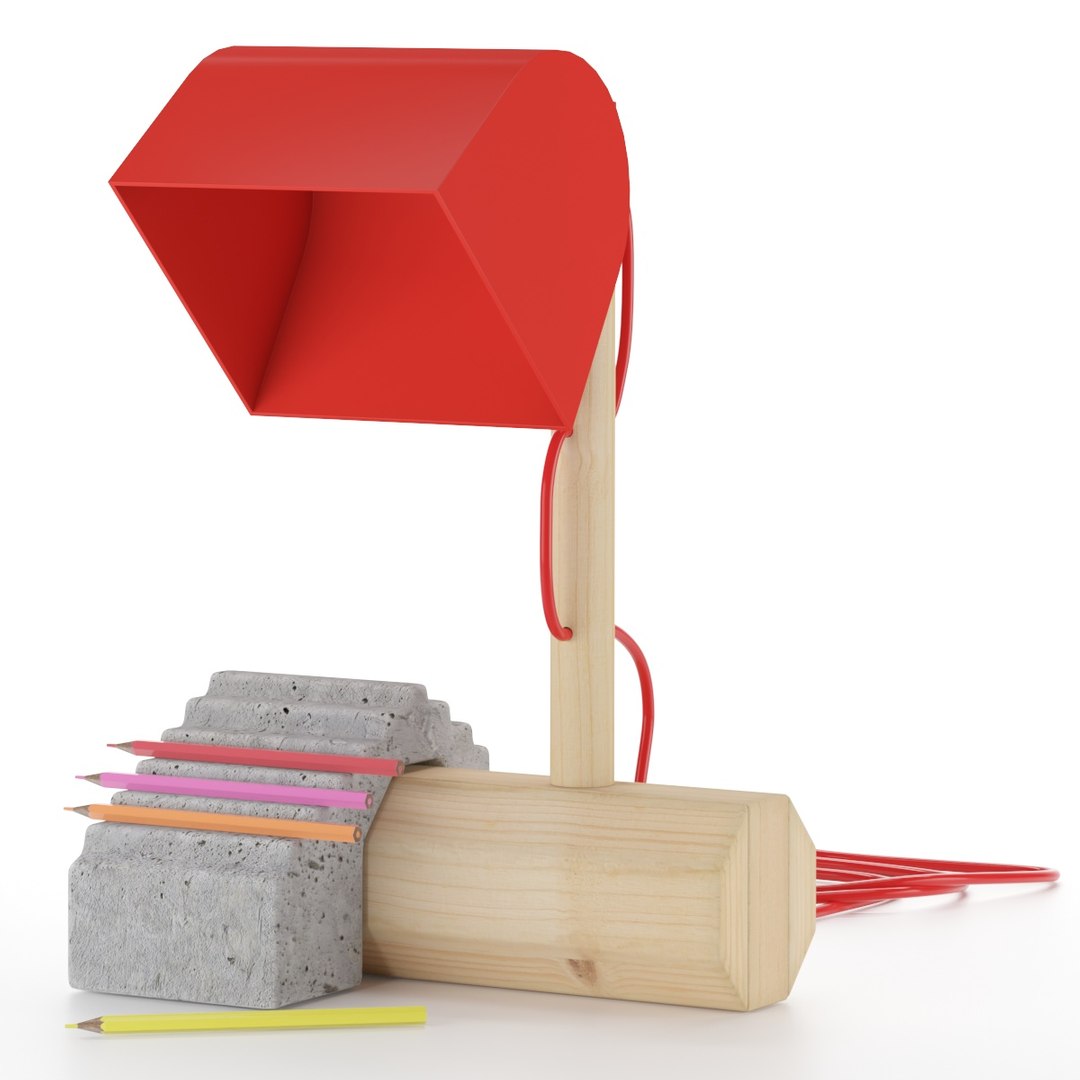 Table Lamp Const Thinkk 3D Model - TurboSquid 1625913