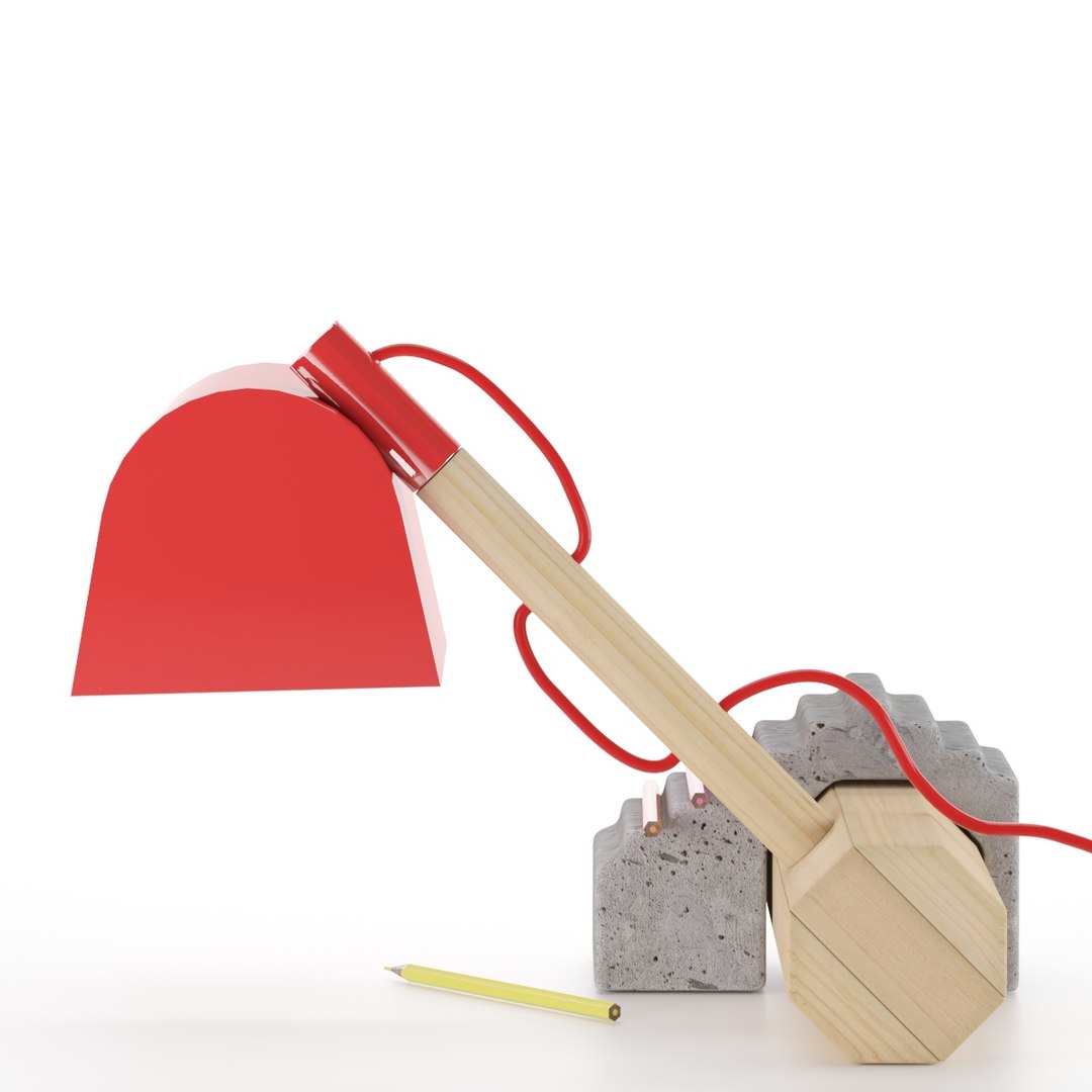 Table lamp const thinkk 3D model - TurboSquid 1625913