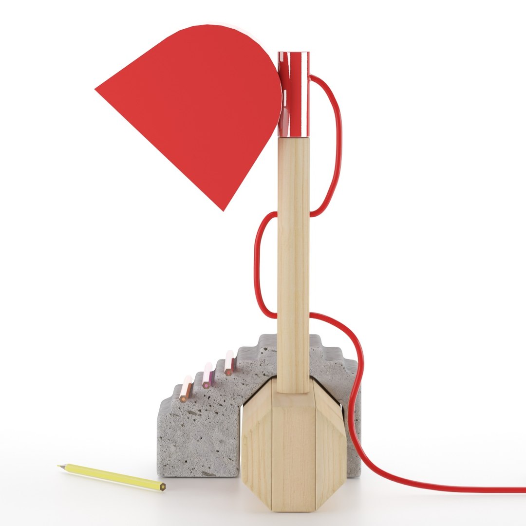 Table Lamp Const Thinkk 3D Model - TurboSquid 1625913