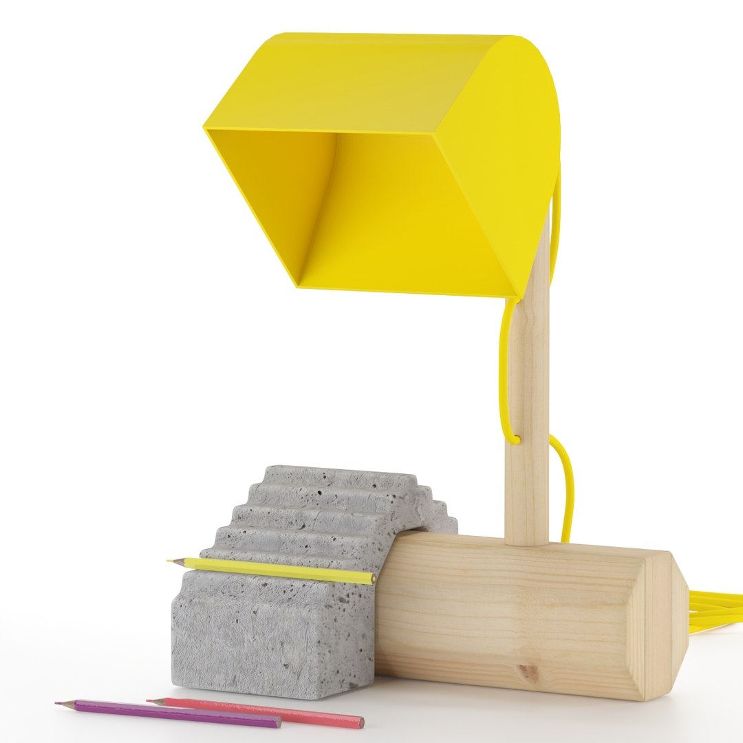 Table Lamp Const Thinkk 3D Model - TurboSquid 1625913