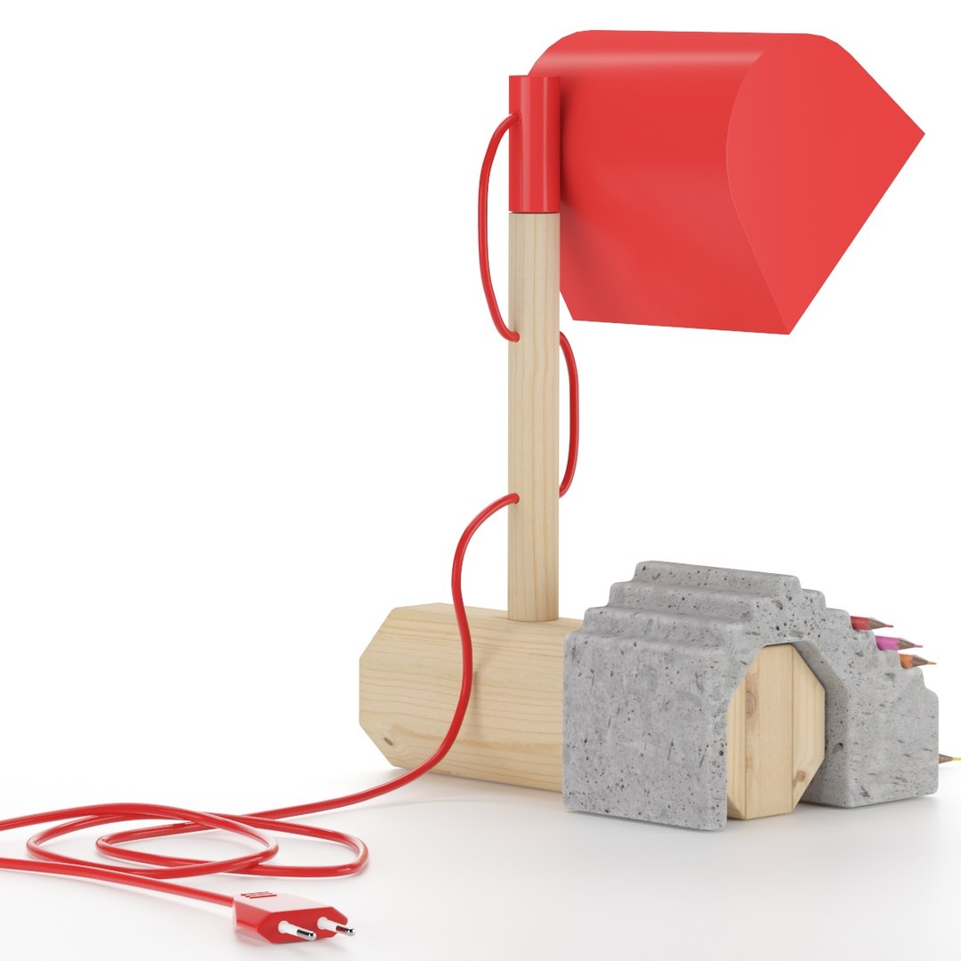 Table Lamp Const Thinkk 3D Model - TurboSquid 1625913