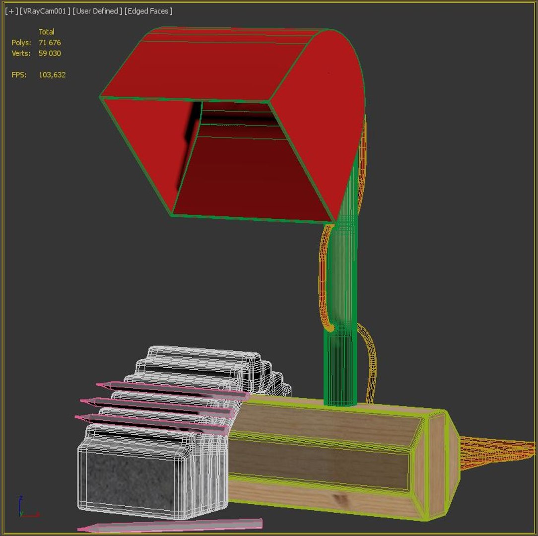 Table Lamp Const Thinkk 3D Model - TurboSquid 1625913