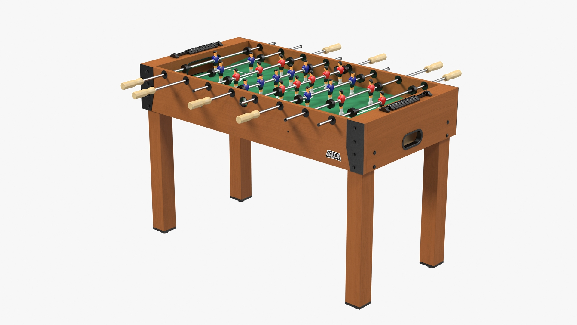 Portable Mini Foosball Table 3D Model - TurboSquid 1485397