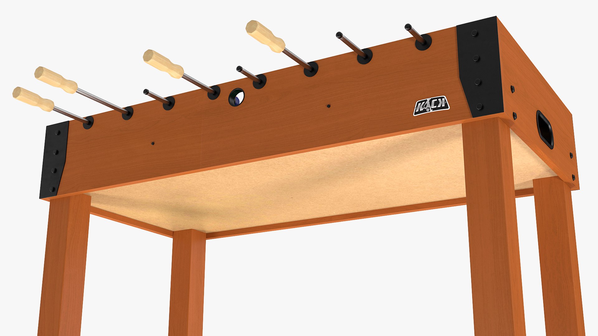 Portable Mini Foosball Table 3D Model - TurboSquid 1485397