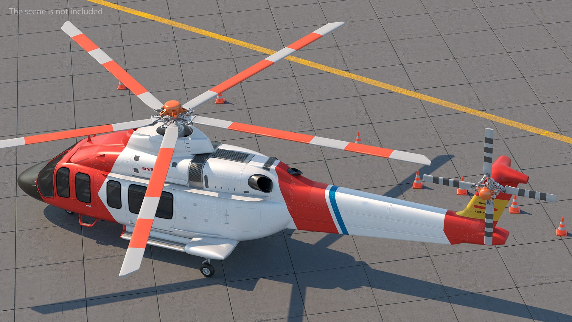 Bell 525 Relentless Paramedic 3D Model - TurboSquid 1493295