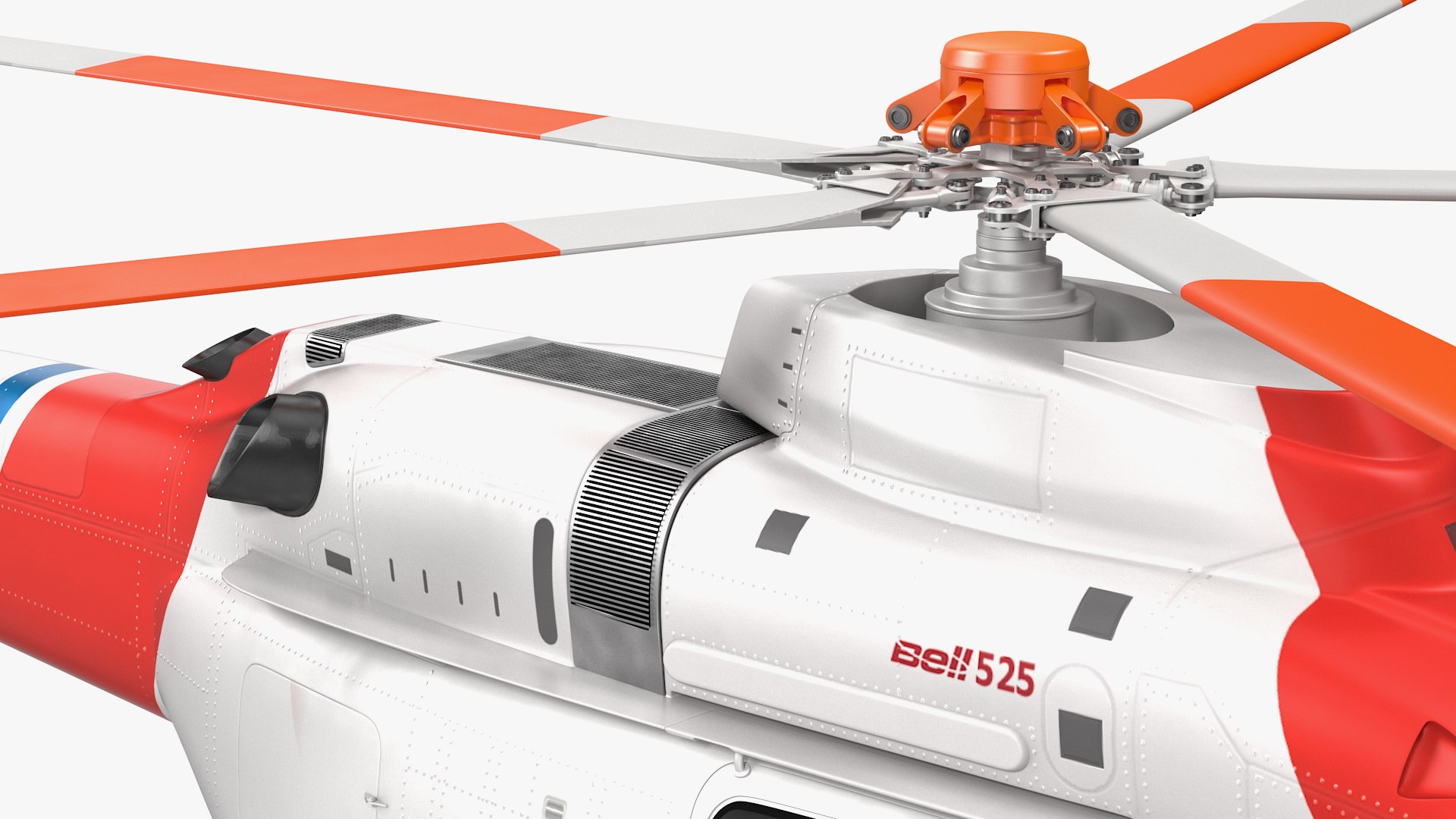 Bell 525 relentless paramedic 3D model - TurboSquid 1493295