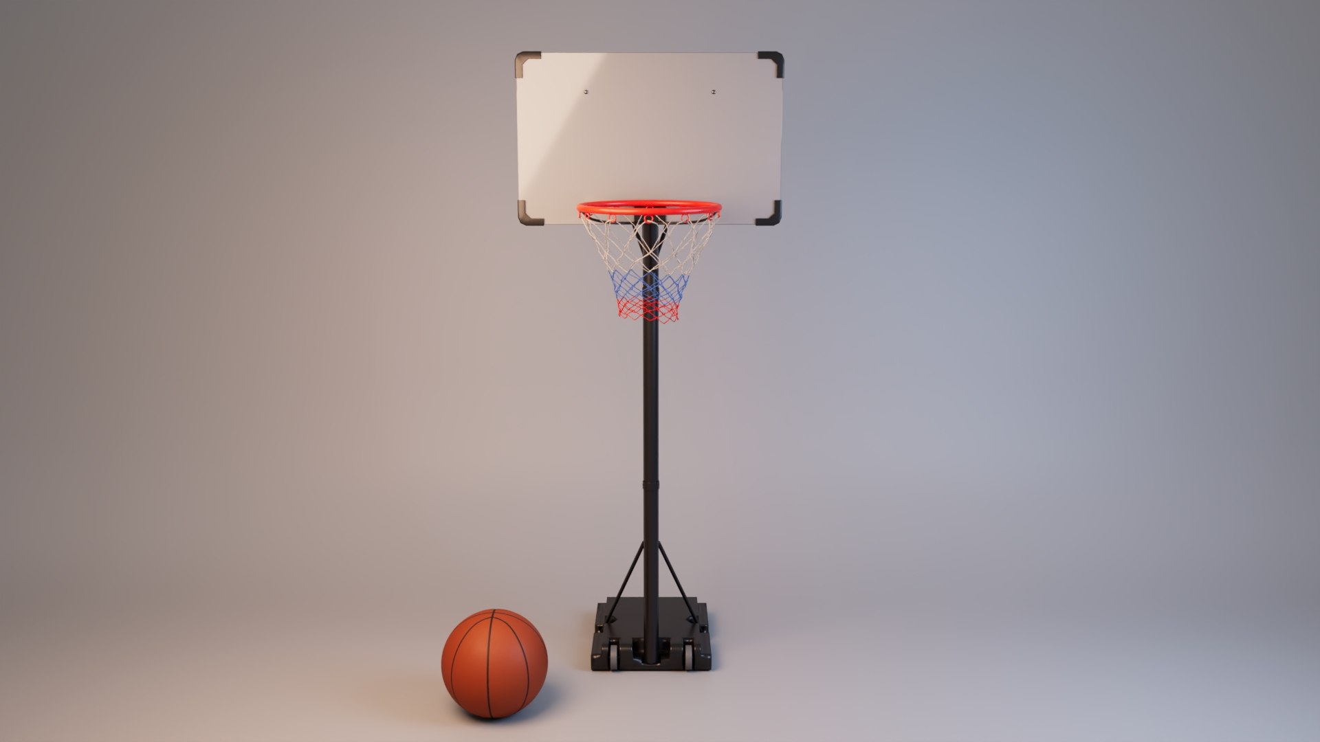 Basketball Hoop 3D Model - TurboSquid 2245648
