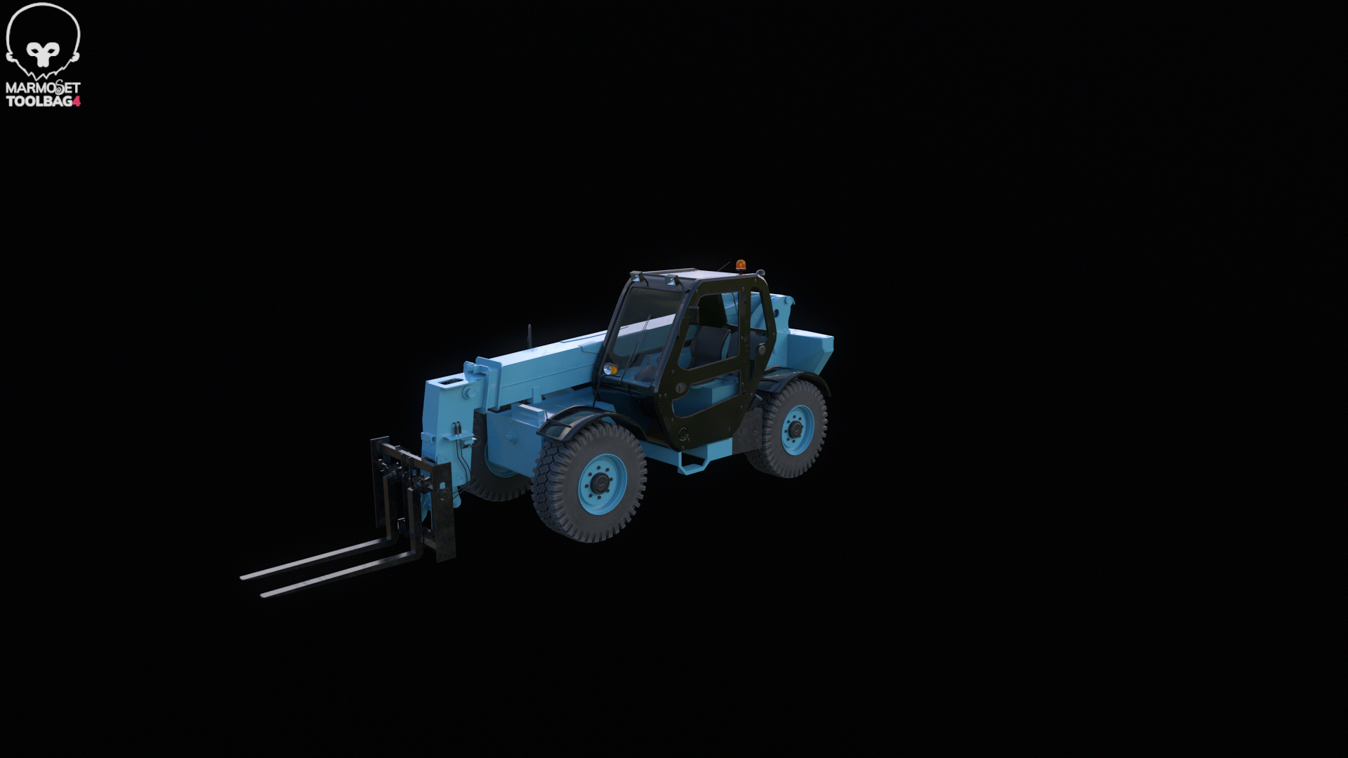 Telescopic Handler And Scissor Lift Collection 3D Model - TurboSquid ...