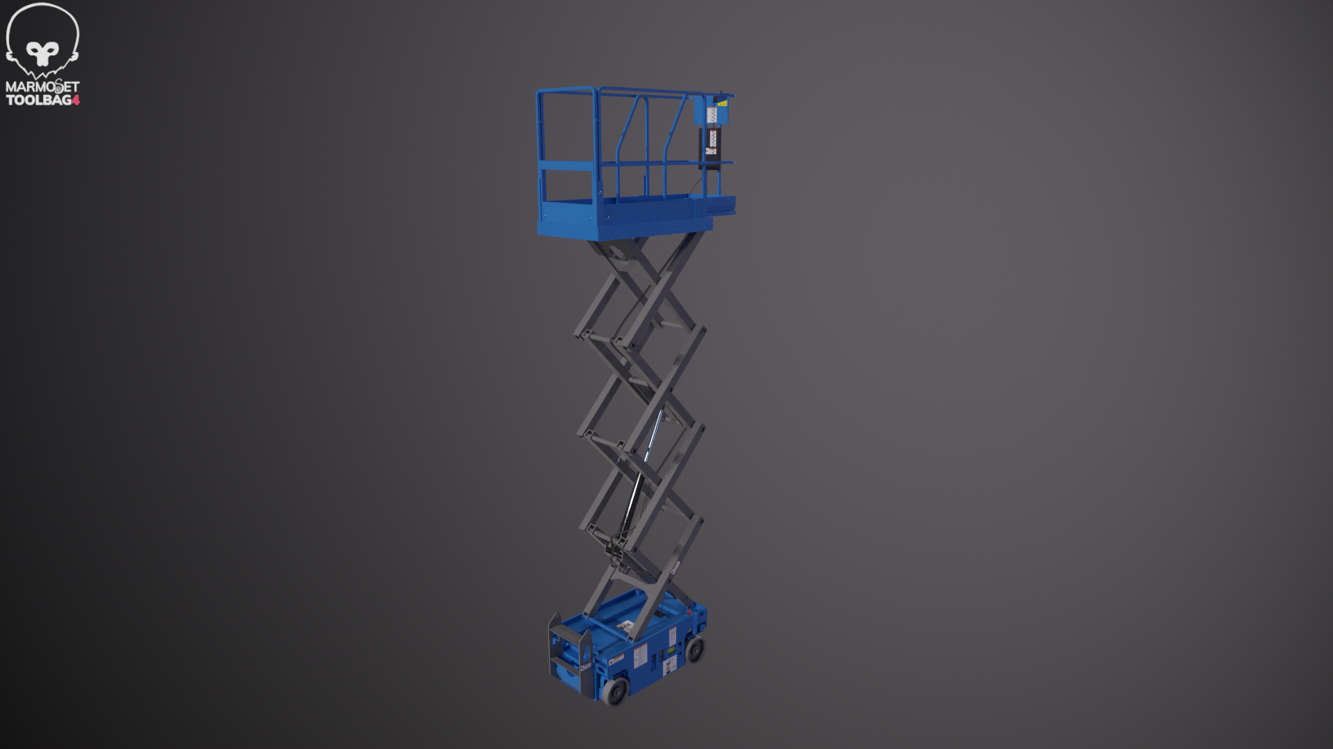Telescopic Handler And Scissor Lift Collection 3D Model - TurboSquid ...