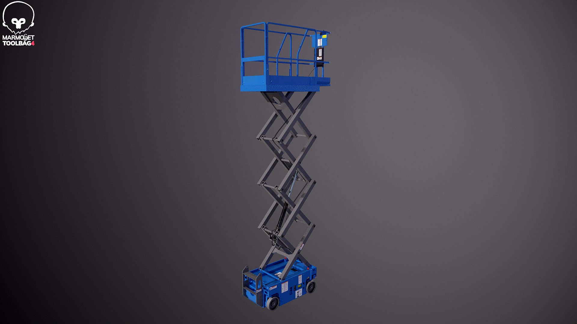 Telescopic Handler And Scissor Lift Collection 3D Model - TurboSquid ...