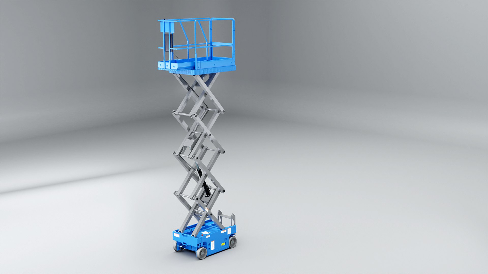 Telescopic Handler And Scissor Lift Collection 3D Model - TurboSquid ...