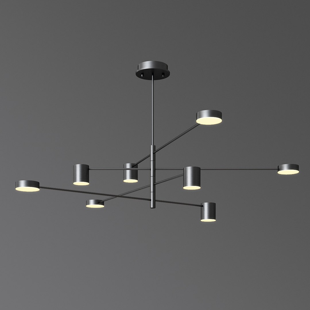 Sunshine Minimalist Led Ceiling 3D Model - TurboSquid 1608770