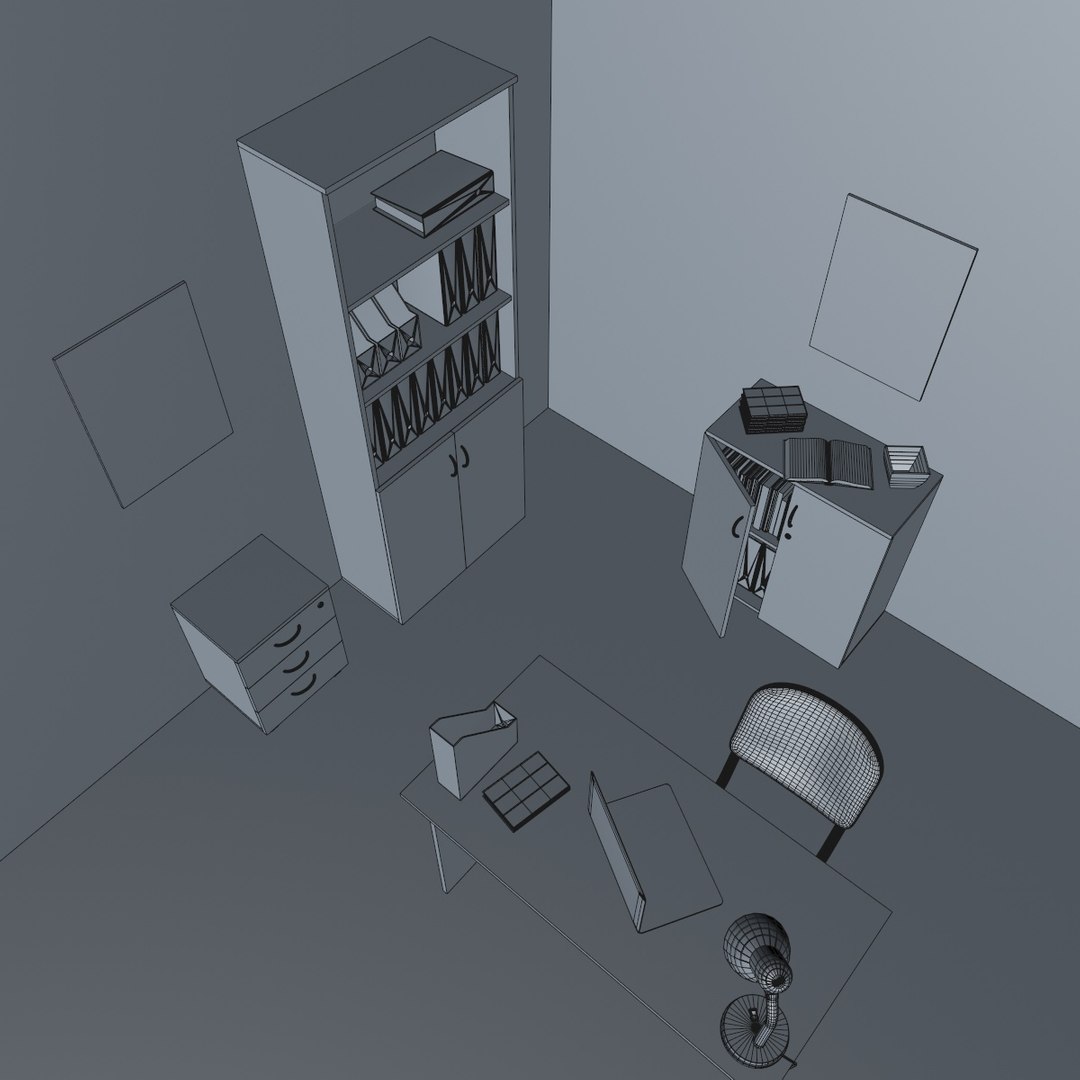 office room 3d model
