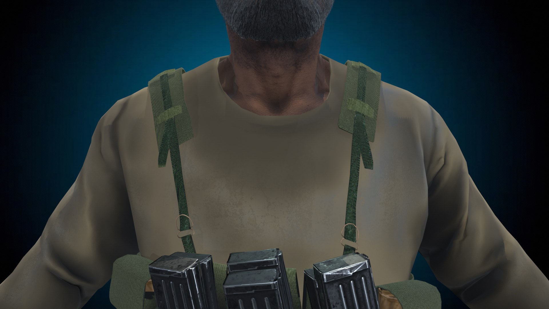 3D Middle Eastern Soldier - TurboSquid 2393101