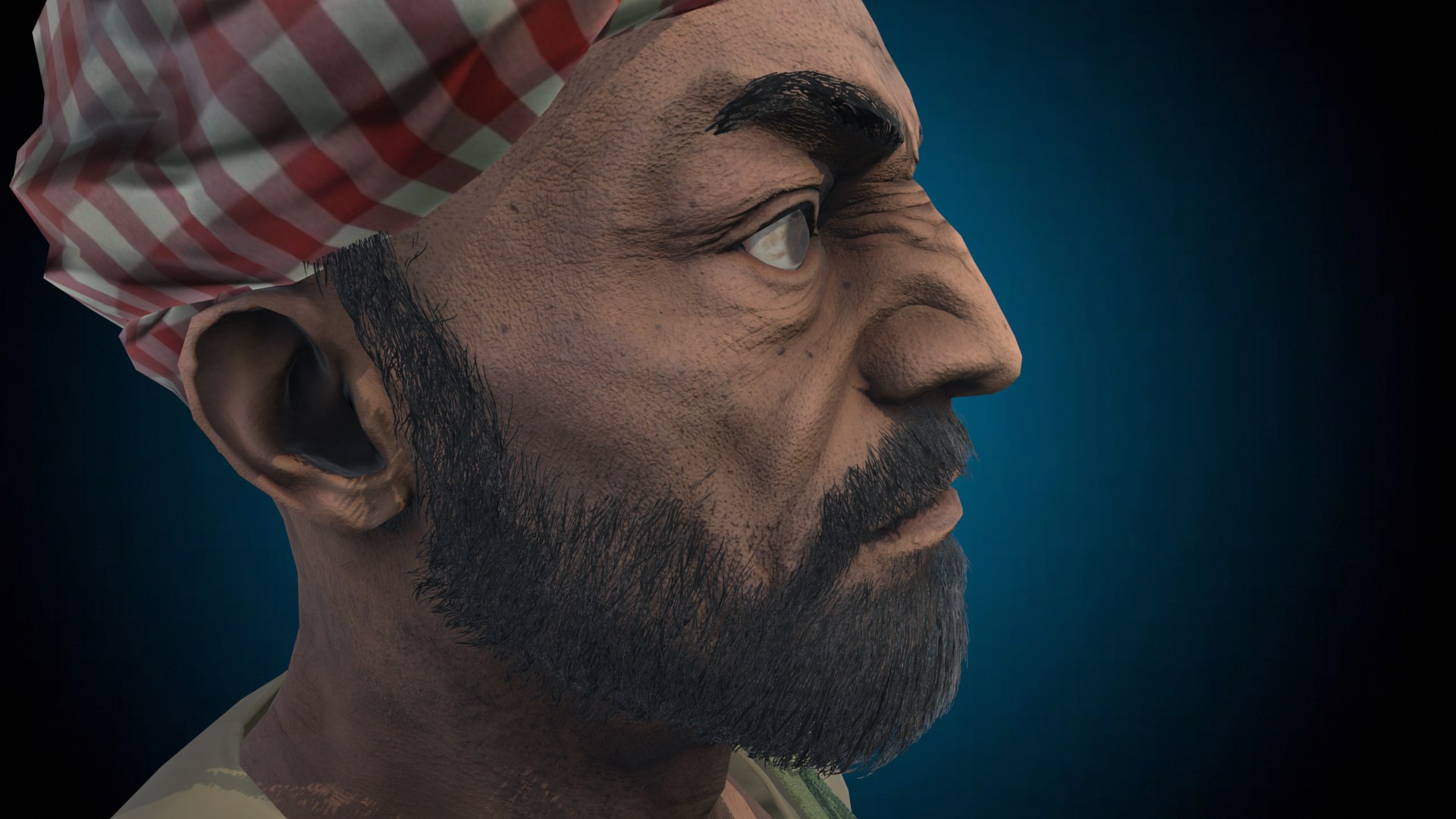 3D Middle Eastern Soldier - TurboSquid 2393101