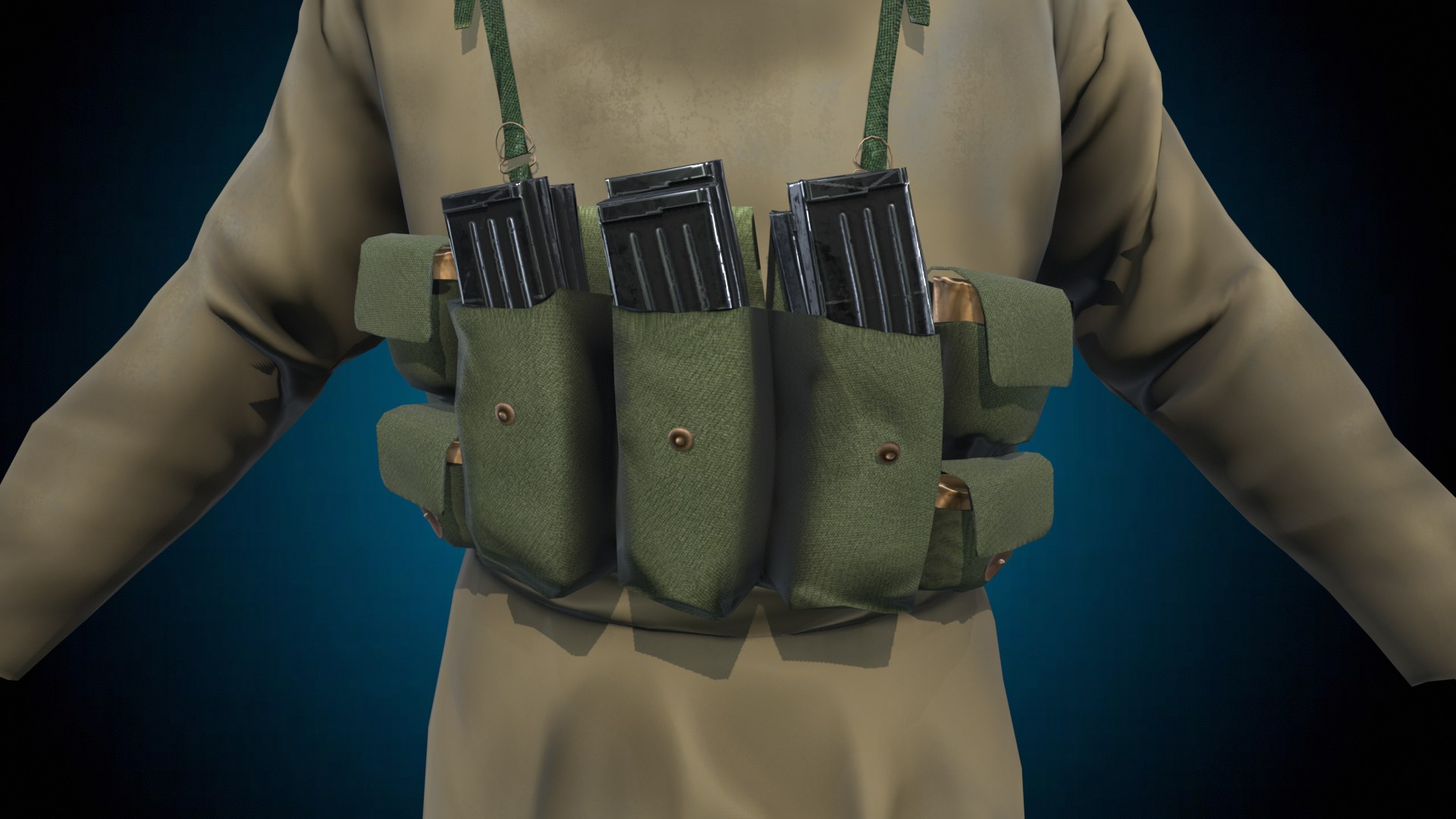 3D Middle Eastern Soldier - TurboSquid 2393101