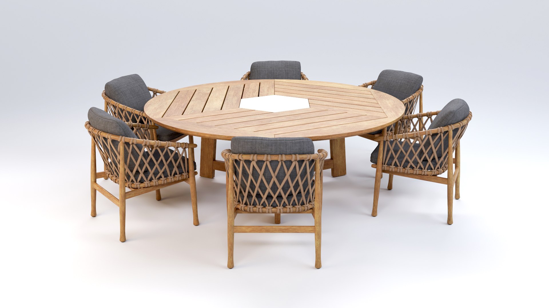 Dining Table V7 3D - TurboSquid 1652141