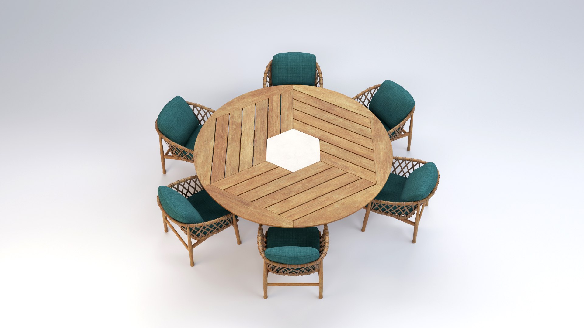 Dining Table V7 3D - TurboSquid 1652141