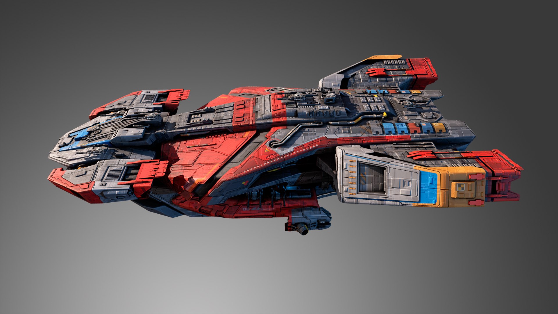 3D Model USCSS PERSEUS - Cruiser - TurboSquid 1819303