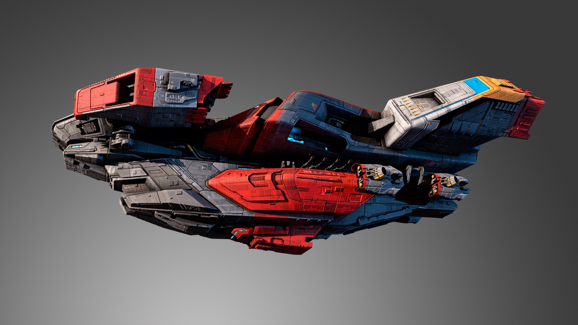 3D Model USCSS PERSEUS - Cruiser - TurboSquid 1819303
