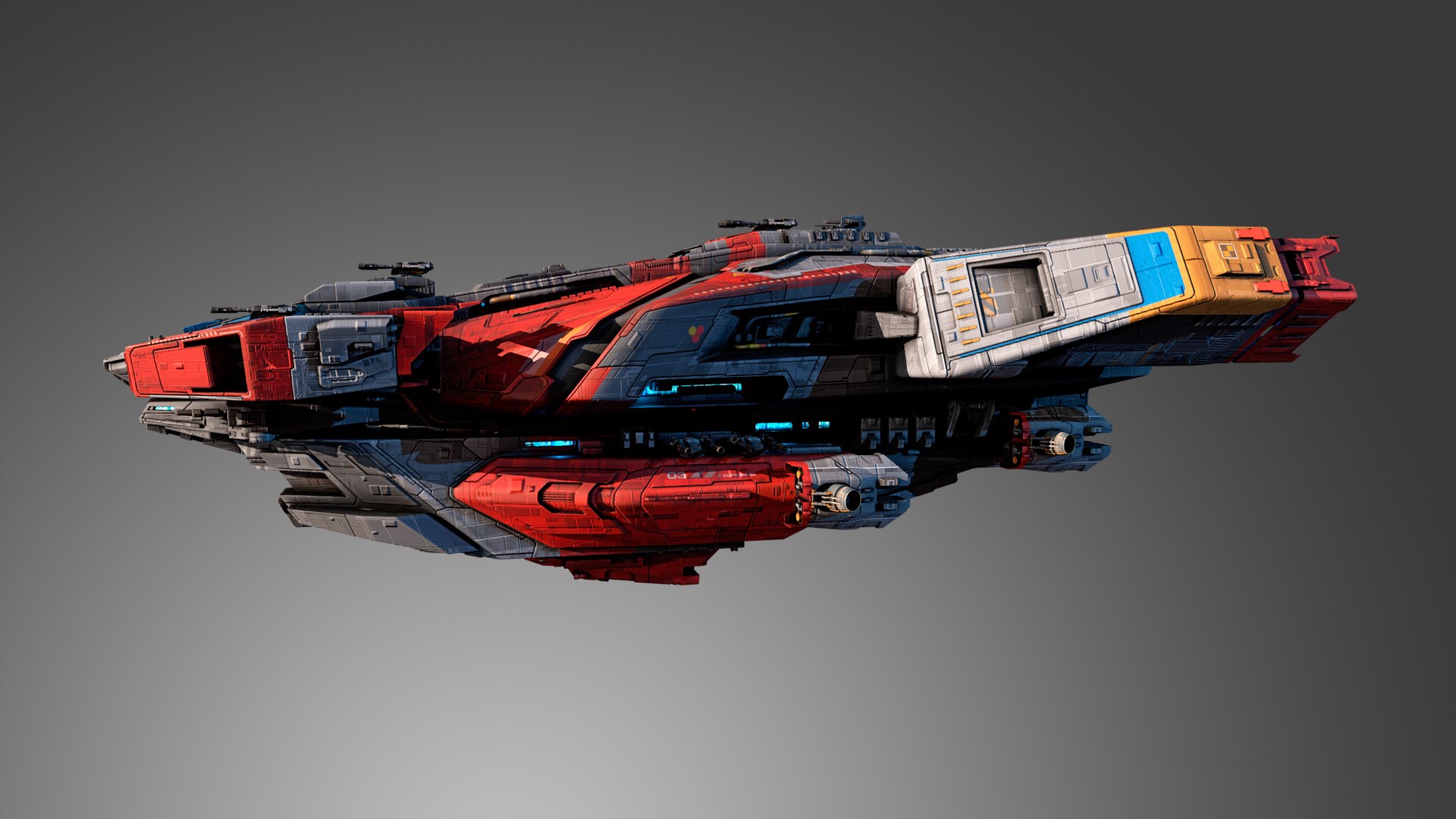 3D Model USCSS PERSEUS - Cruiser - TurboSquid 1819303