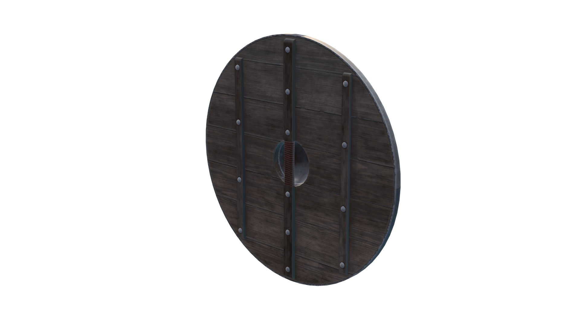 3D Low Poly Medieval Shield 3D Model - TurboSquid 2300141