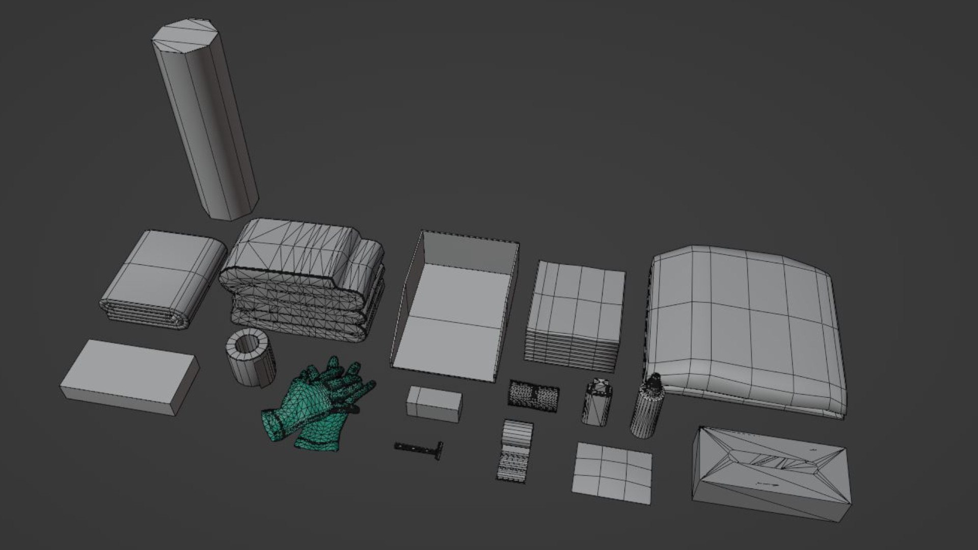 Hospital Cabinet Props 3D Model - TurboSquid 2244001