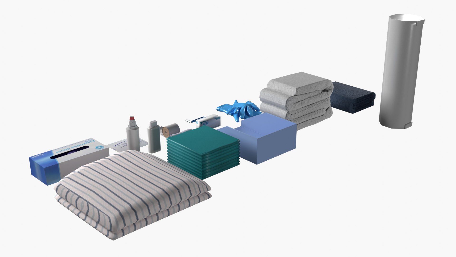 Hospital Cabinet Props 3D Model - TurboSquid 2244001