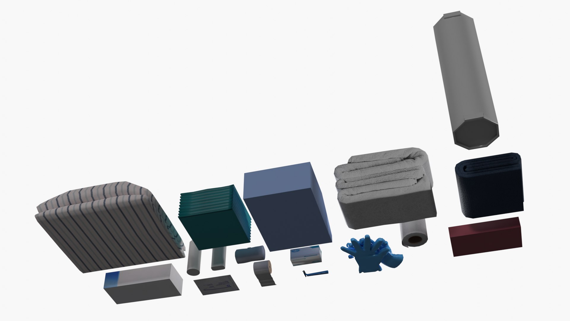 Hospital Cabinet Props 3D Model - TurboSquid 2244001