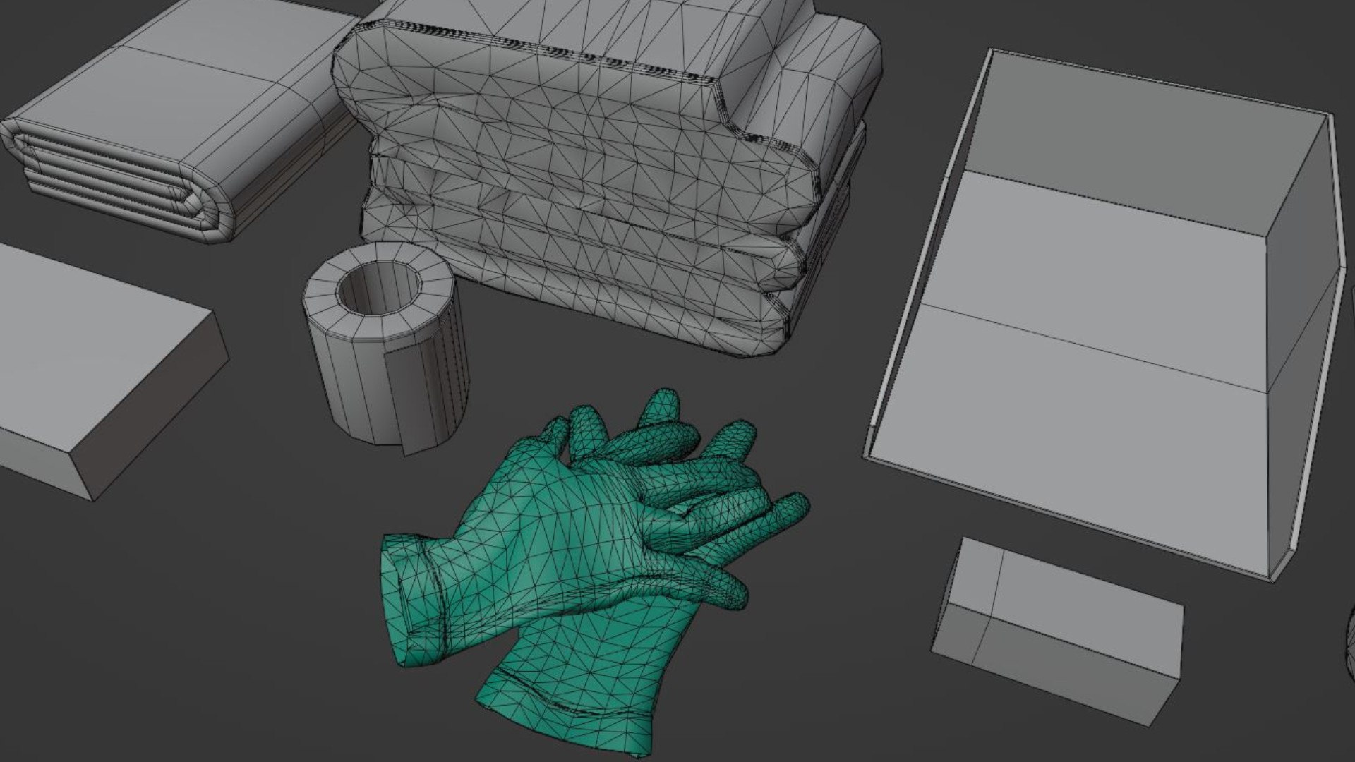 Hospital Cabinet Props 3D Model - TurboSquid 2244001