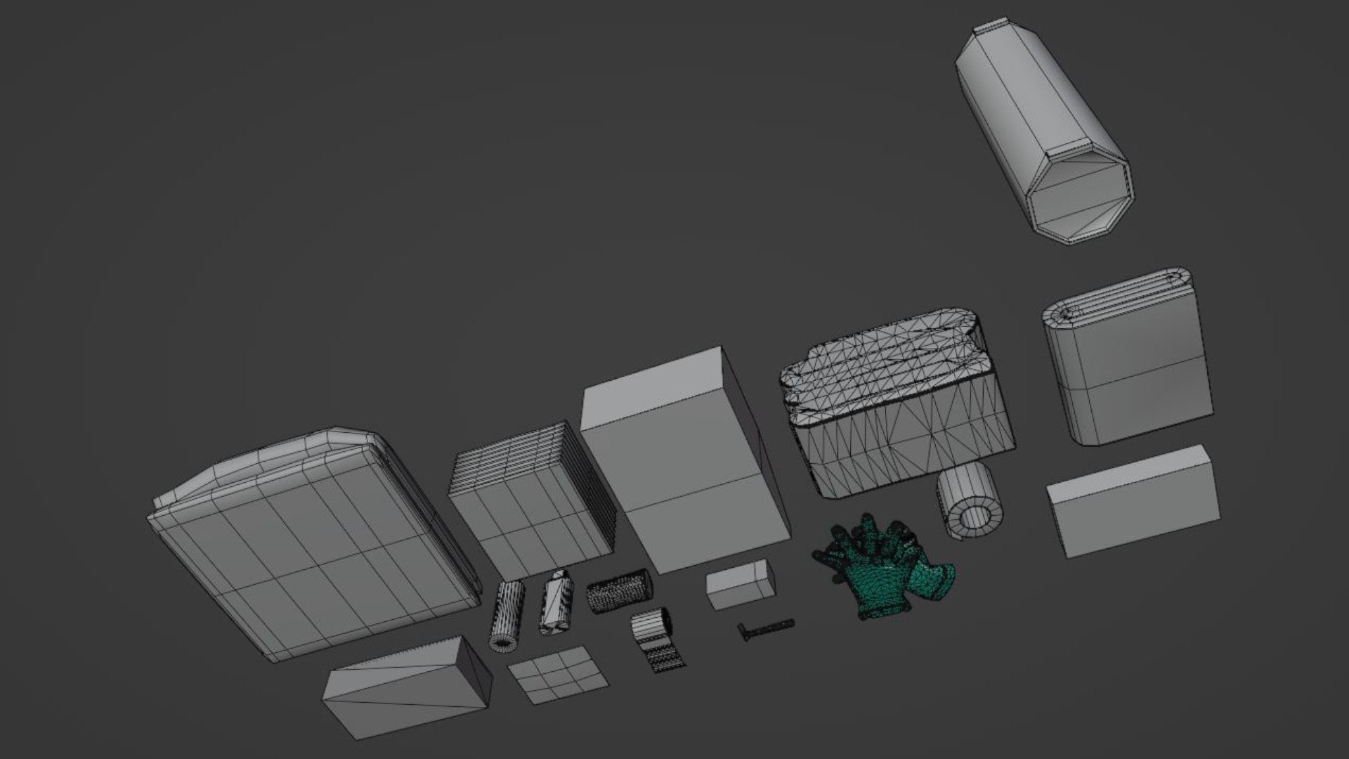 Hospital Cabinet Props 3D Model - TurboSquid 2244001