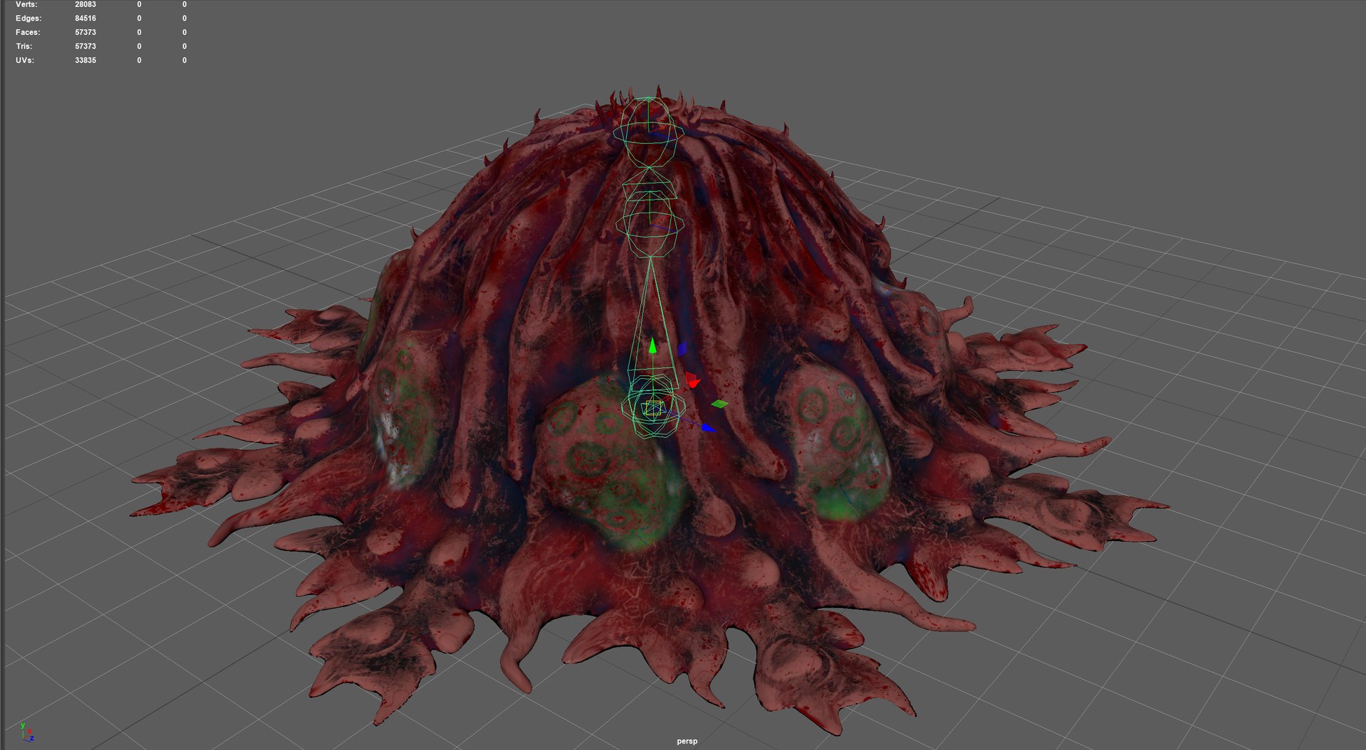 3D Alien Zombie Egg - TurboSquid 1450757