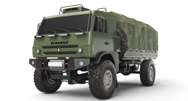 Kamaz trucks 3D - TurboSquid 1317730