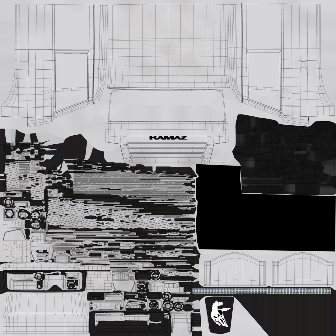 Kamaz trucks 3D - TurboSquid 1317730