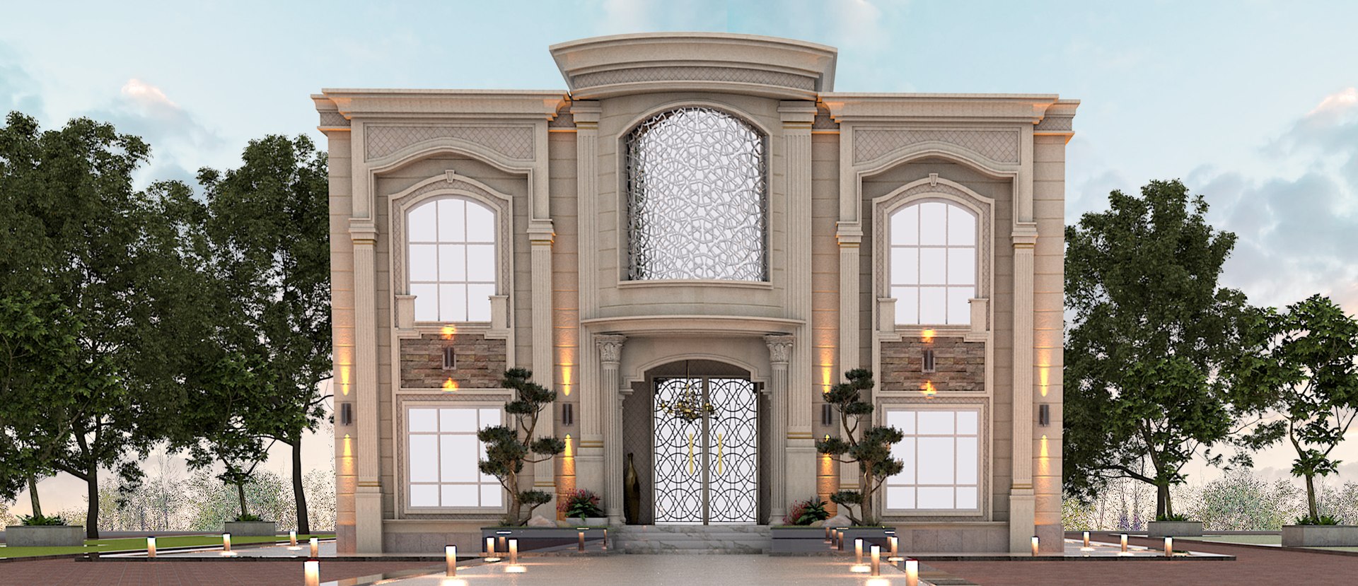 3D Model Classic Villa 3D - TurboSquid 2129535